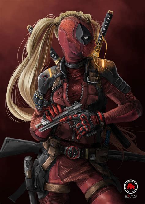 Tactical Lady Deadpool By Sxeven On Deviantart
