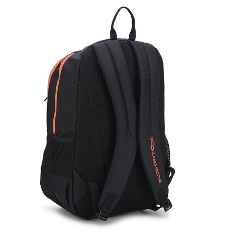 Black Backpack Woodland