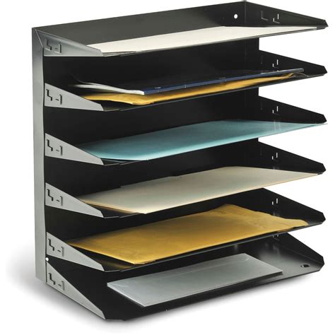 Mmf Horizontal Desk File Trays 1 Each Black