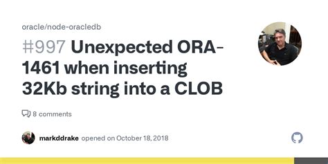 Unexpected Ora When Inserting Kb String Into A Clob Issue
