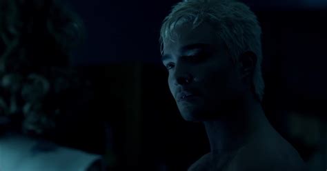 Auscaps Ed Westwick Shirtless In Wicked City 1 06 Blizzard Of Ozz
