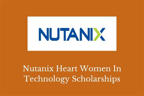Nutanix Heart Women In Technology Scholarships