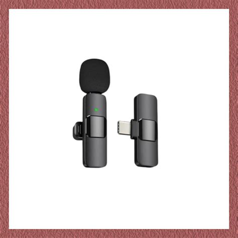 Mini Mic Pro Wireless Microphone For Mobile Device Bluetooth Wireless Microphones Kit For