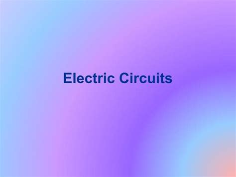 Series And Parallel Circuitpptx Grade 8 Science Pptx Computer