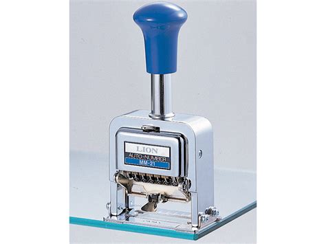 Heavy Duty Digit Rubber Faced Wheel Automatic Numbering Machine