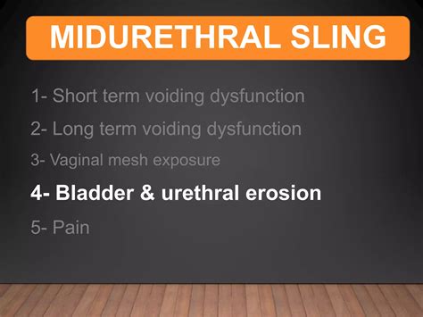 Complications Of Mesh In Gynecologic Surgery Pptx