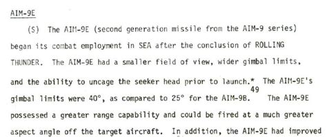 The Aim 9 Sidewinder History Design Performance And Discussion