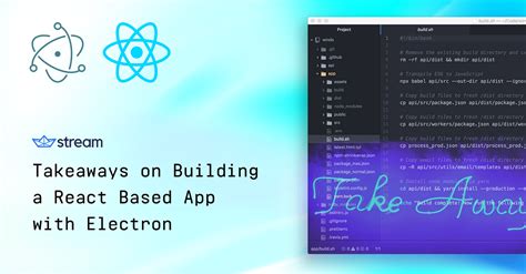 takeaways on building a react based app with electron by nick parsons