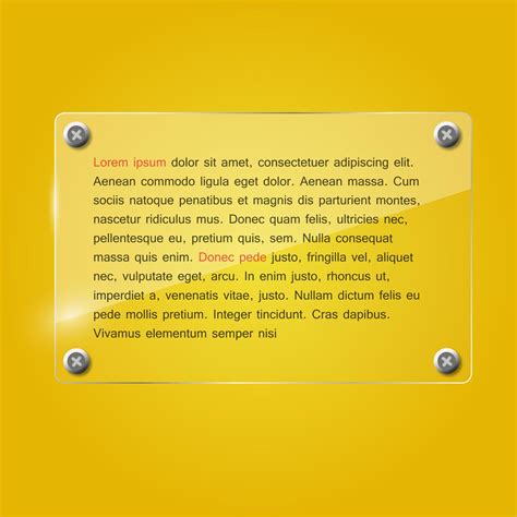 Realistic Glass Frames Vector Illustration 3618614 Vector Art At Vecteezy