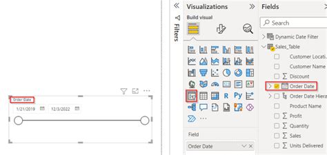 Power BI Date Slicer Only Shows Dates With Data