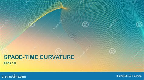 Vector Space Time Warp Concept Design Spacetime Singularity Physics