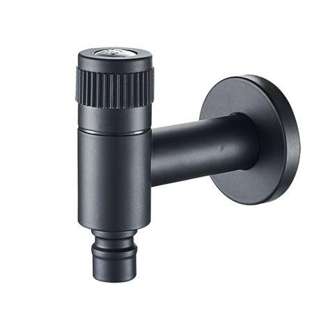 Robinet Baignoire BAKALA 304 Robinets En Acier Inoxydable Noir Allonger Robinet De Jardin