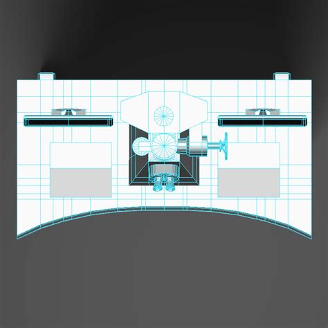 Electron Microscope D Model Obj Blend Fbx Free D