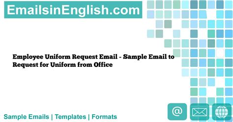 Uniform Request Example At Getkimorablog Blog