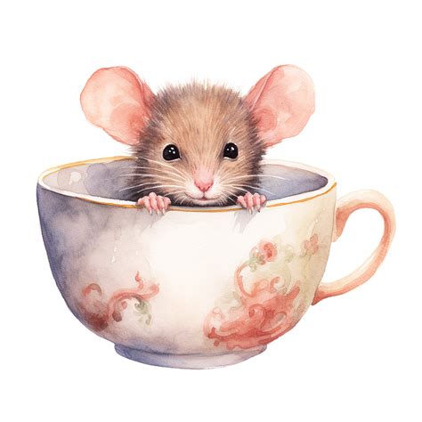 Cute Mouse Illustration