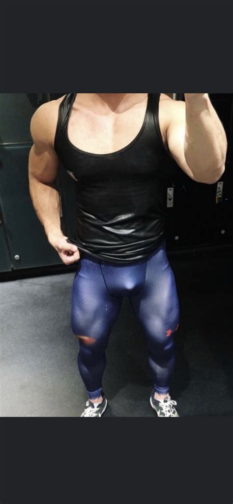 Pin By Serving Muscle On Meggingstights Mens Leggings Gym Gear