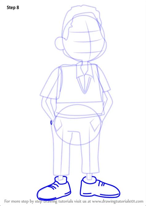 Learn How To Draw Randy Carmichael From Rugrats Rugrats Step By Step