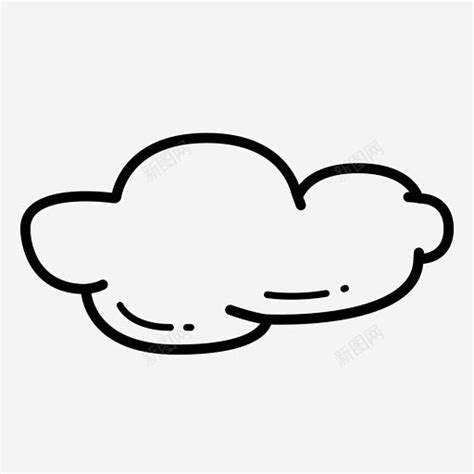 云多云光滑图标 免费下载 页面网页 平面电商 创意素材
