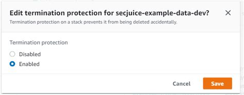 Serverless Security Introduction Stack Termination Protection