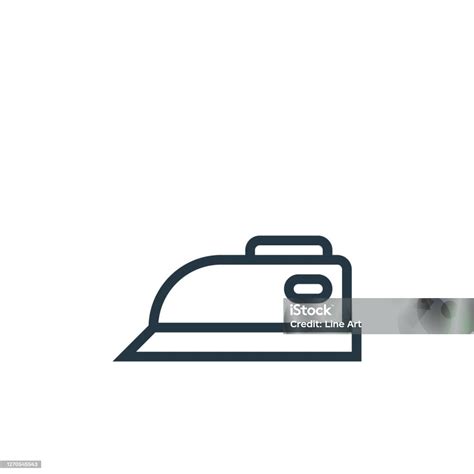 來自電器概念的鐵圖示向量鐵可編輯描邊細線圖用於 Web 和行動應用程式徽標列印媒體的鐵線性標誌向量圖形及更多乾淨圖片 Istock