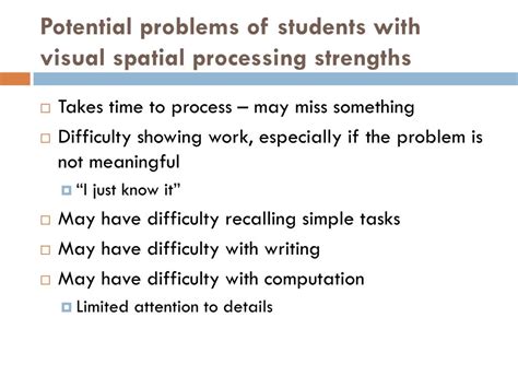 Ppt Visual Spatial Approach Powerpoint Presentation Free Download Id 6110794