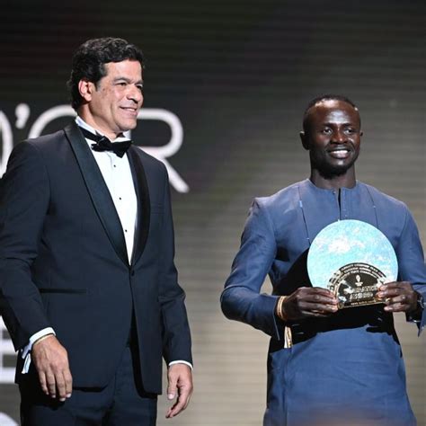 Sadio Mané premier prix Socrates de l histoire coeur du Sénégal L