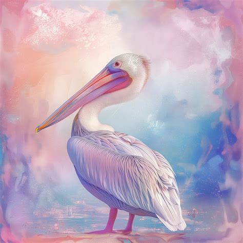 Ai Dihasilkan Burung Pelikan Merah Gambar Gratis Di Pixabay Pixabay