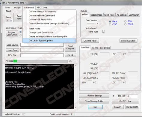 [tutorial rgh jtag]installazione o aggiornamento di freeboot e dashlaunch