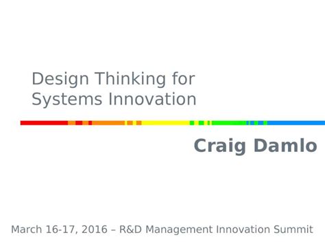 Pptx Design Thinking For Systems Innovation Dokumentips
