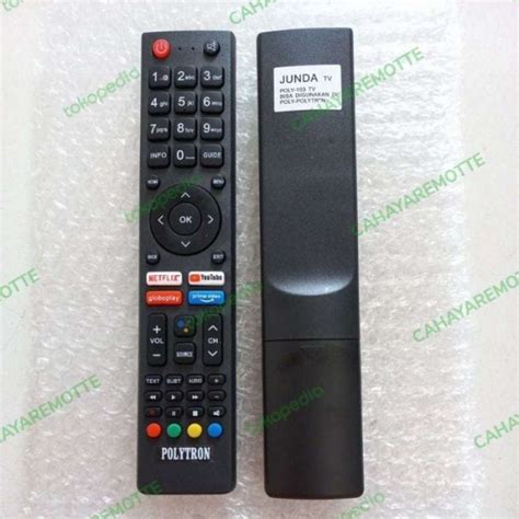 Jual REMOT TV POLYTRON SMART TV ANDROID TV YOUTUBE Di Seller Elektro