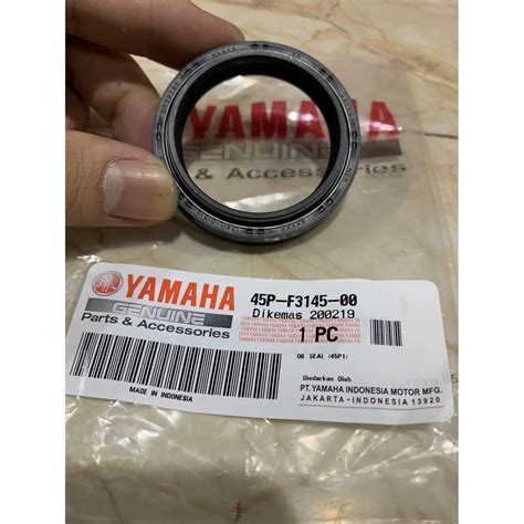 SEAL SIL AS SOK SHOCK DEPAN DPN BYSON ASLI ORI YAMAHA 45P F3145 00