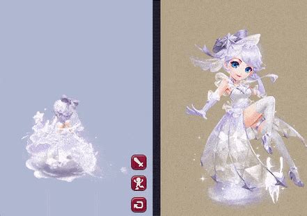前方高能当霜雪欢歌染纯白后瞬间打开了一个未知的世界 锦衣 造型 腾蛇