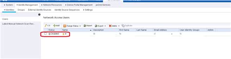 Solved User Account In Ise Keeps On Disabling Cisco Community