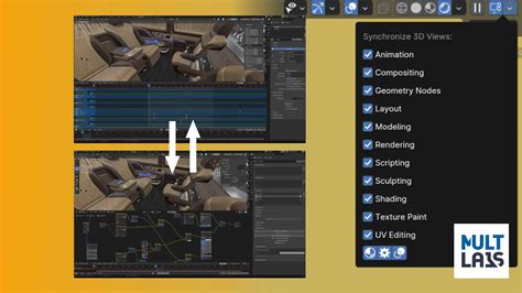 Synchronize Workspaces — Blender Extensions