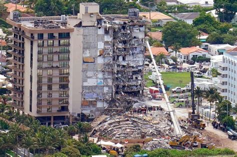 Surfside Building Collapse Death Toll Rises To 5 Additional Remains