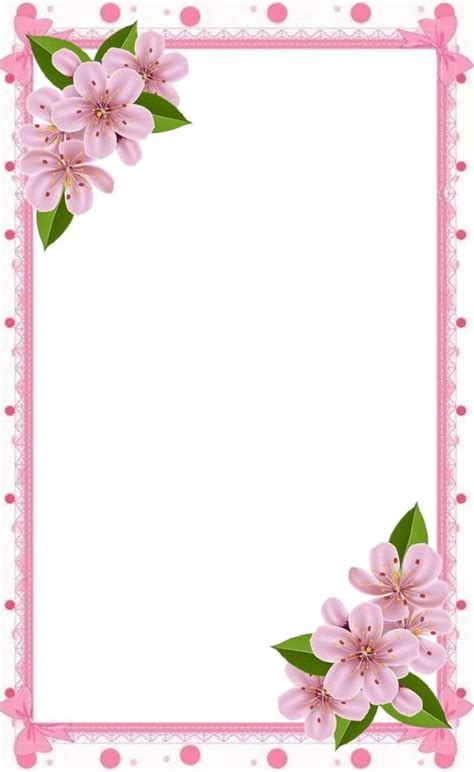 Pin by Vânia Lúcia Carvalho Ferreira on bordas in Flower picture frames Floral border