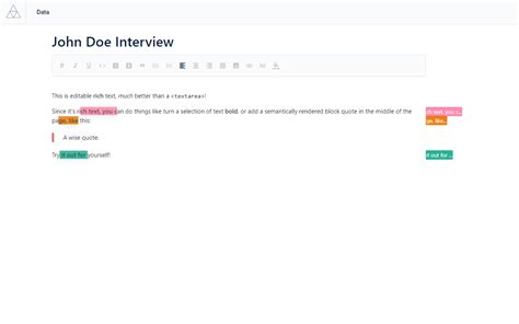 GitHub Chinmayjoshi React Rich Editor A Rich Editor Built Using React And Slate It Has