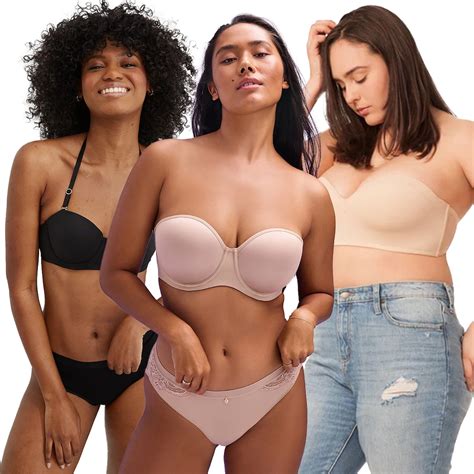 Shop The 10 Best Strapless Bras For Every Bust Size