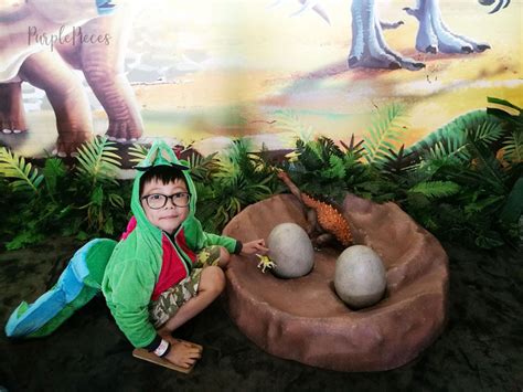 Dino Den Nest Purple Pieces