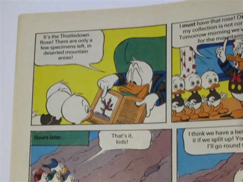 Disney Magazine No 72walt Disney Comicmickey Mouse Posterdonald Duck