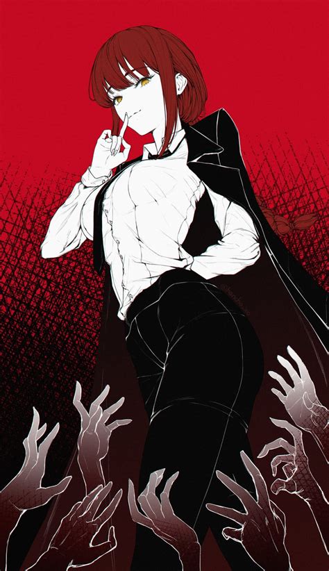 Makima Chainsaw Man Drawn By Hancho Danbooru