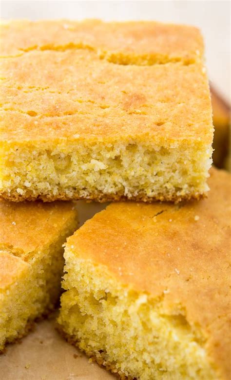 Easy Buttermilk Cornbread Recipe Homemade Sweet Cornbread
