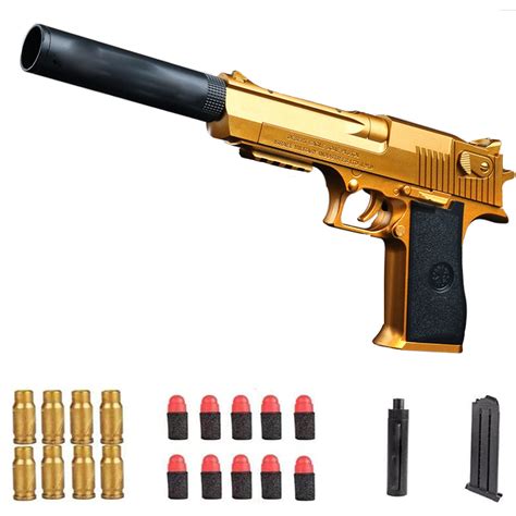Buy Xacc Shell Ejection Soft Bullet Toy 1 1 Size Toy Soft Bullet With Ammo Shells And Bullets