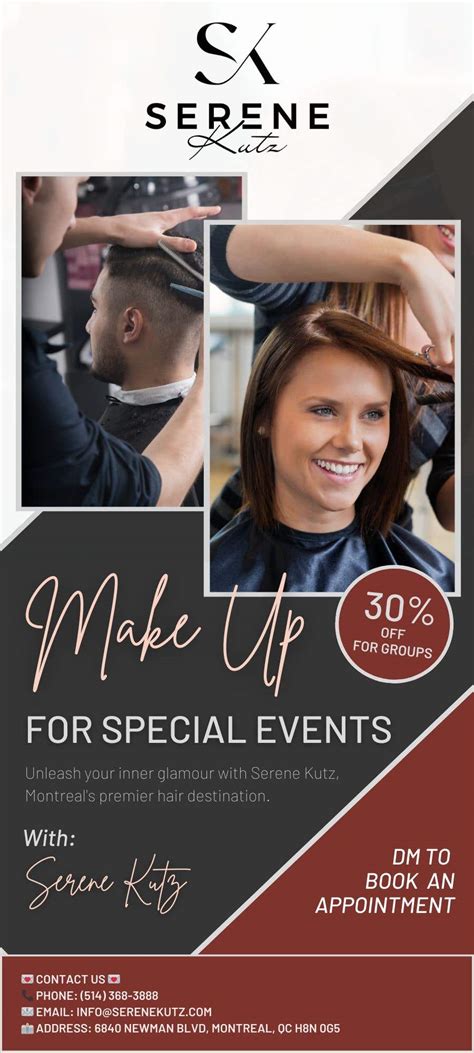Entry 126 By Sajeelart88 For Salon Rollups Wall Banners Freelancer
