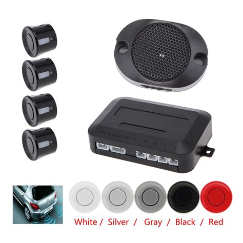 Buy Epathchina Led Display Car Reverse Backup Radar With 4 Parking Sensors Car Parking Radar