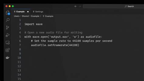 Basic Example Of Python Function Wavewavereadgetframerate