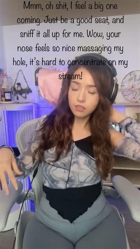 Pokimane Facesit Caption 1 By Throwaway3589 On Deviantart