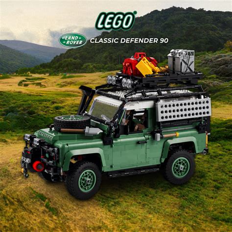 Lego Icons Land Rover Classic Defender 90 Paragon Competitions