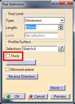 CATIA V5 Extrusion Of A Self Intersecting Open Profile