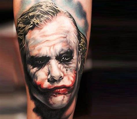 15 awesome Joker tattoos for inspiration Онлайн блог о тату IdeasTattoo